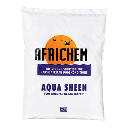 Africhem Aqua Sheen – Alum Powder for Settling Cloudy Pool Water – Pool ...