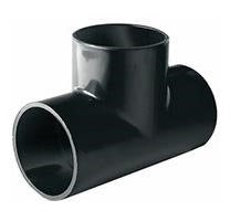 Black PVC T-Piece 50mm – Pool It Online